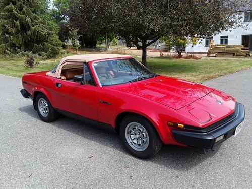 Triumph TR7/8 - Black Vinyl Hood With Plastic Rear Window | eBay