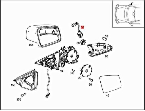 Genuine MERCEDES S212 W212 E-CLASS W212 Estate S212 Camera 2129052702 ...