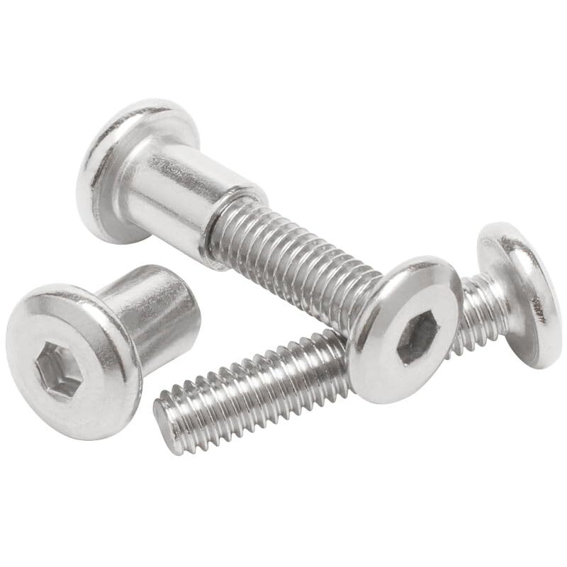 12pack M61.0 X 30mm Rivet Countersunk Hex Head Socket Cap Bolt And ...