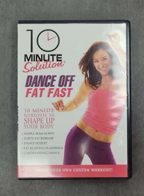 10 Minute Solution: Dance Off Fat Fast DVDs 13131595994| eBay
