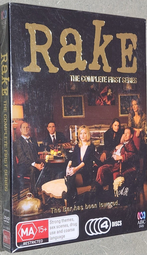 RAKE - THE COMPLETE FIRST SEREIES - 4 DVD DISC SET - SEALED BRAND NEW ...