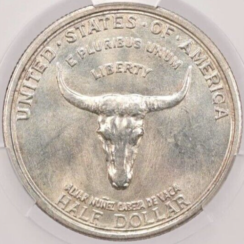 1935-P 50C Spanish Trail Commemorative CACG MS65 Stunning Bright ...