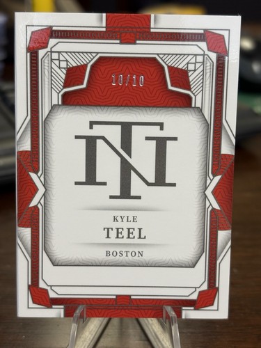 2024 Panini Nationals Treasures Baseball Kyle Teel Booklet RPA /10 | eBay