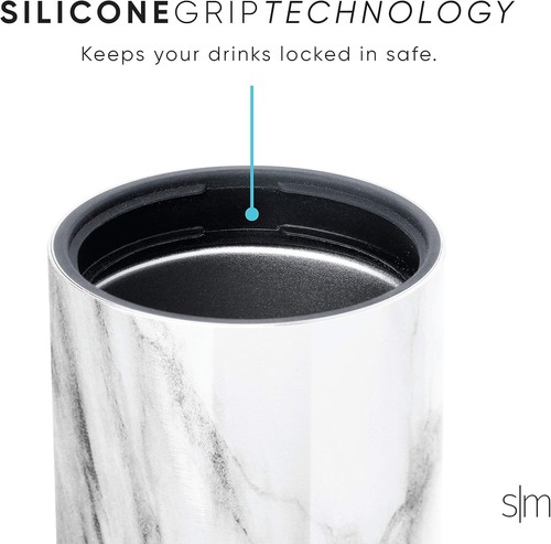 Simple Modern Skinny Slim 12oz Can, - Midnight Black (Matte Powder ...