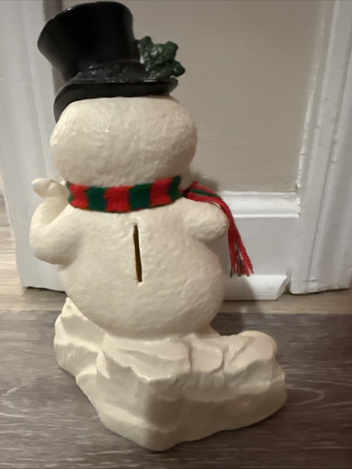 Vintage Christmas Club 1977 Frosty The Snowman Plastic Coin Bank | eBay