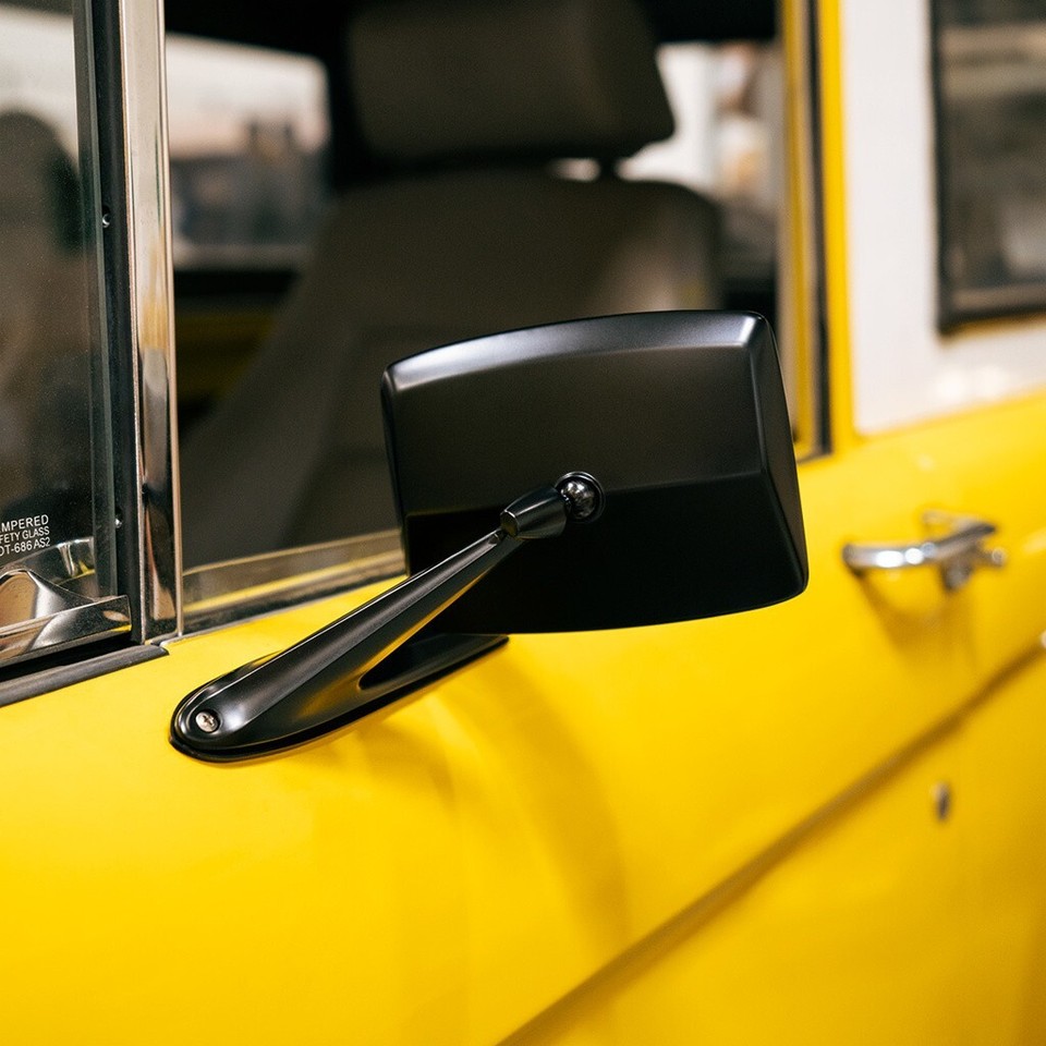 Pair Black Exterior Rear View Side Mirrors For 1967-1979 Ford Pickup ...