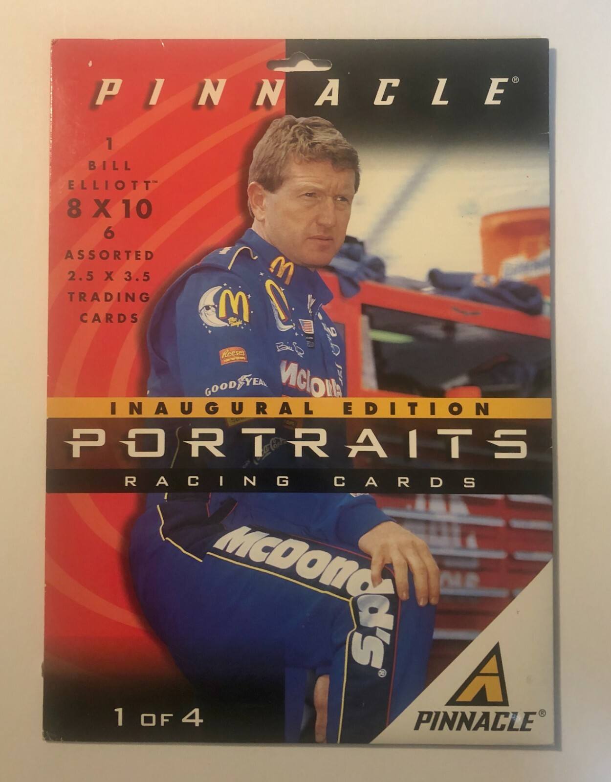 1997 Pinnacle Portraits Nascar Bill Elliott 8x10 & 6 assorted cards #4 ...