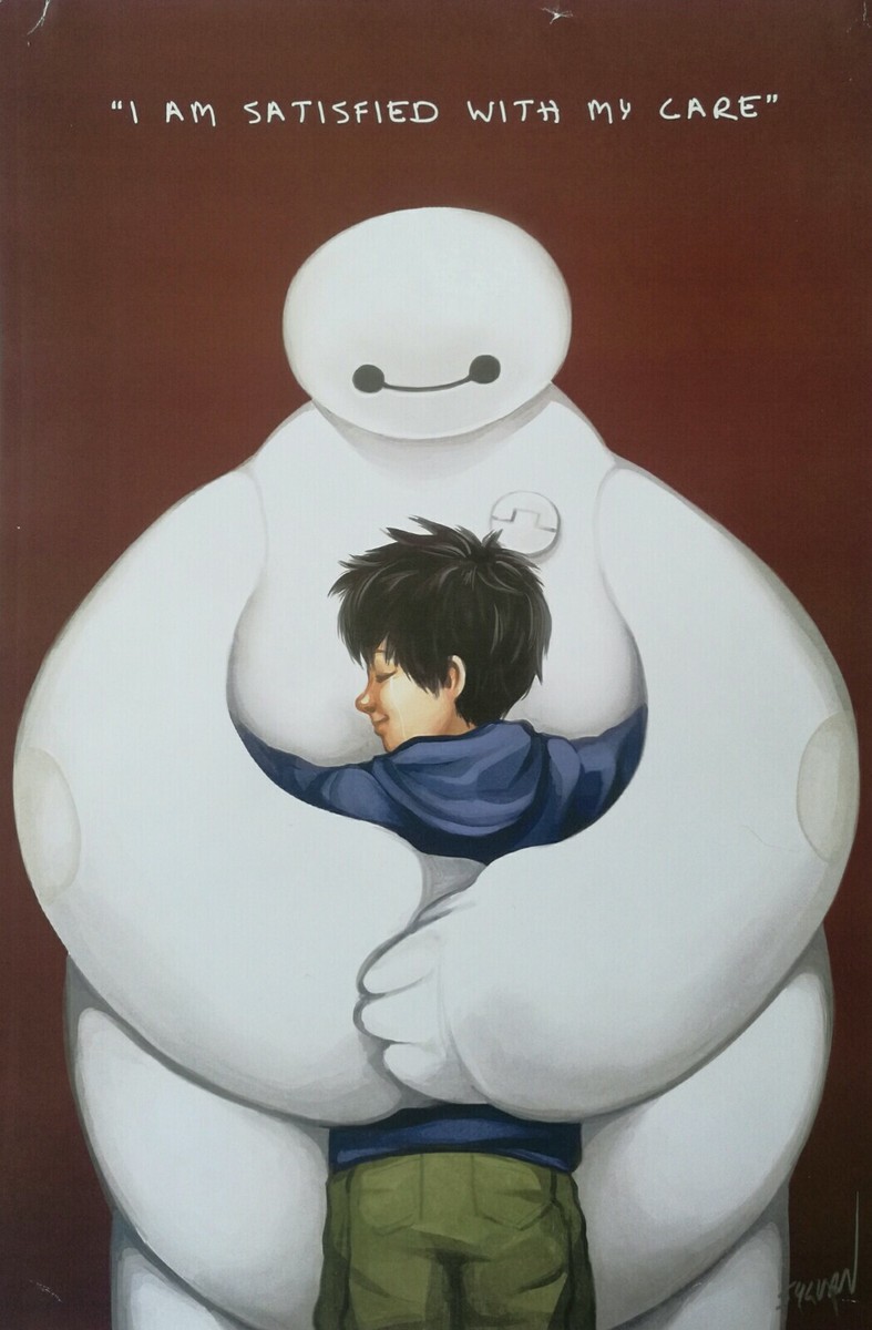 Hiro And Baymax Hug