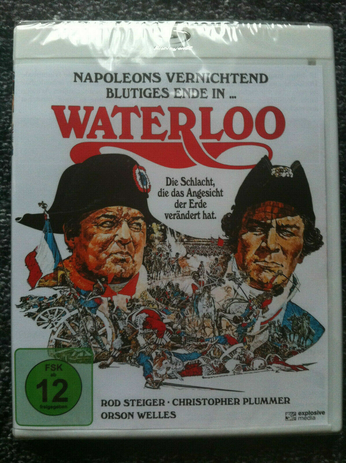 WATERLOO - Blu-ray - Region ALL - Rod Steiger, Christopher Plummer ...