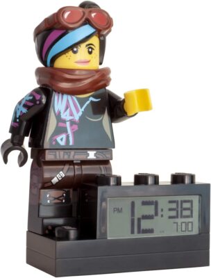 Lego Movie 2 Alarm Clock Digital LCD Display Backlight Wyldstyle Alarm ...