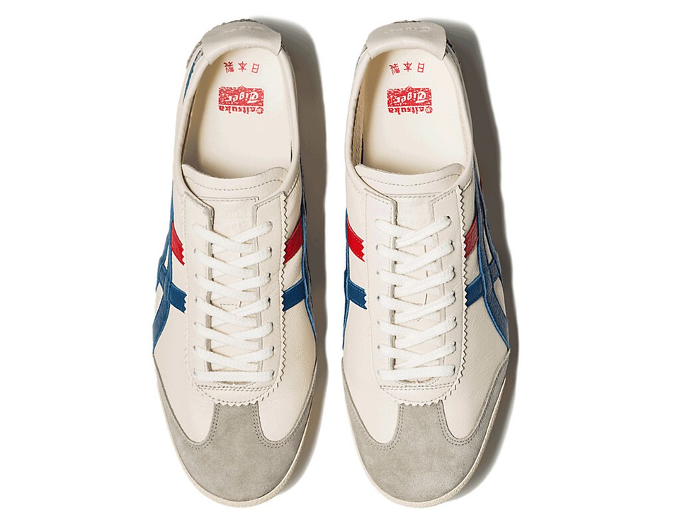 Onitsuka Tiger NIPPON MADE MEXICO 66 DELUXE 1181A435 BLACK WHITE BIRCH ...