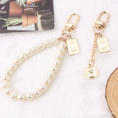 Unisex Letter Key Ring Card Pendant Mobile Phone Case Chain Bag Decor ...