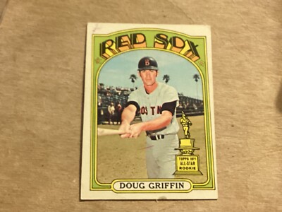1972 Topps Baseball High Number #703 Doug Griffin RC Red Sox - Near ...