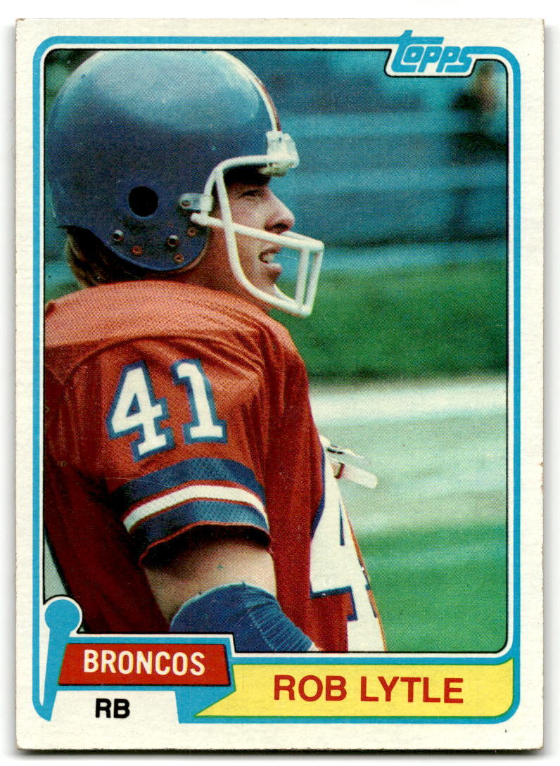1981 Topps #464 Rob Lytle Denver Broncos | eBay