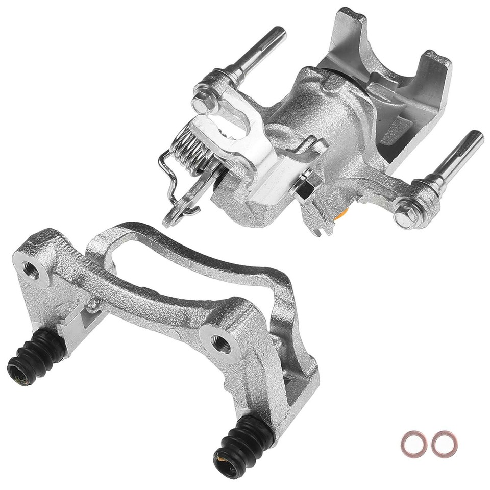 2x Rear Disc Brake Caliper w/ Bracket for Nissan Sentra 04-06 SE-R Spec ...