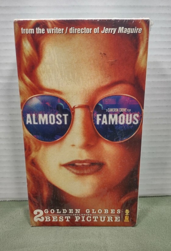 🤩 ALMOST FAMOUS Frances McDormand VHS Kate Hudson NEW Sealed Movie | eBay