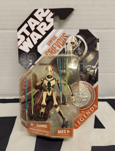 General Grievous Saga Legends 2007 STAR WARS 30th Anniversary NEW #2 J1 ...