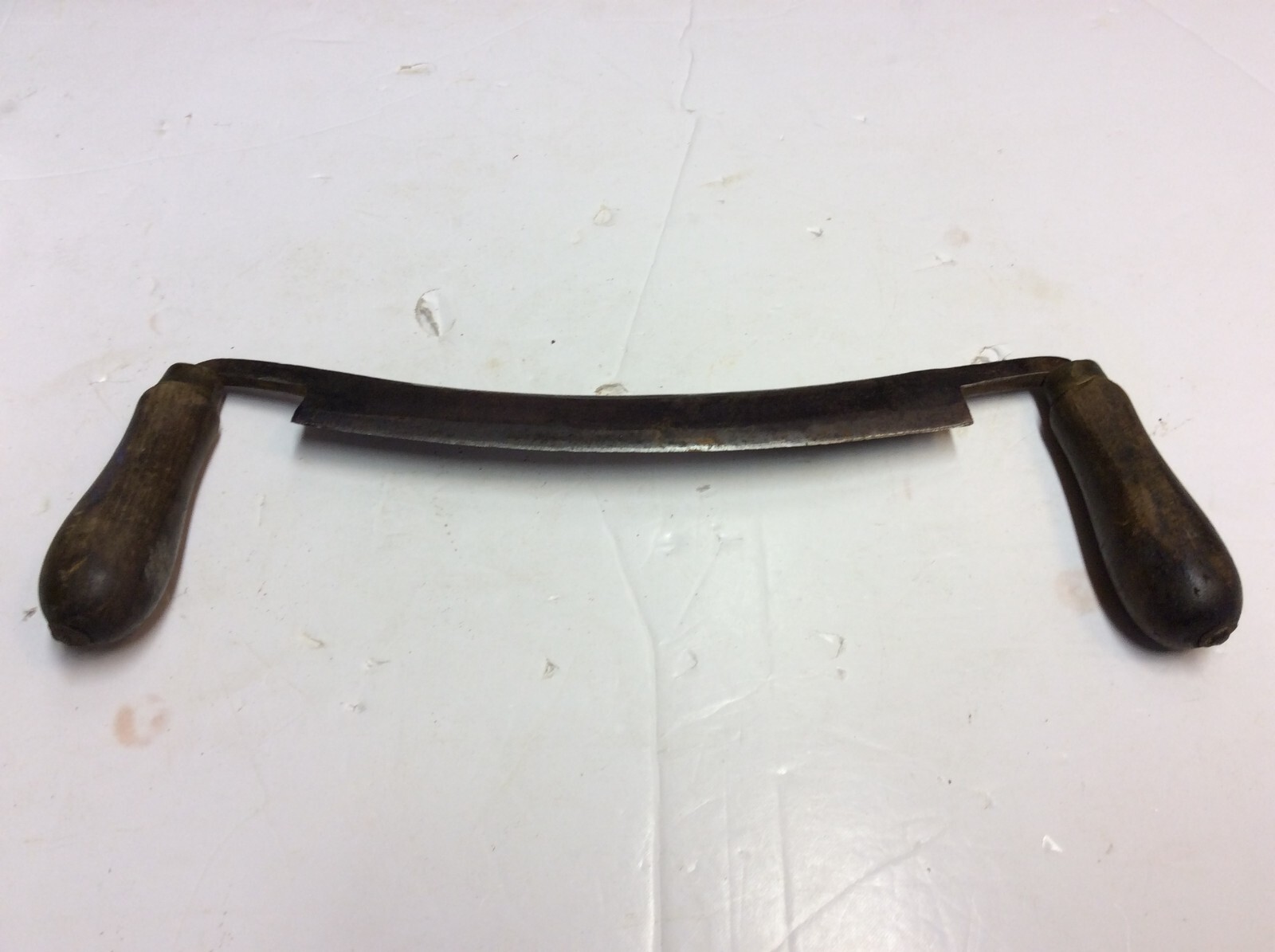 VINTAGE DRAW KNIFE 9" BLADE WOODWORKING HAND TOOL,. D | eBay