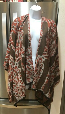 NEW WITH TAGS Rapti Fashion Women 100% Cashmere Shawl 53""x 60 ...