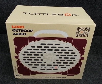 TURTLEBOX TBG3-TAMU Gen 3 Portable Bluetooth Waterproof Speaker Tamu ...