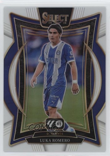 2024-25 Panini Select La Liga Terrace White Prizm /20 Luka Romero #74 ...