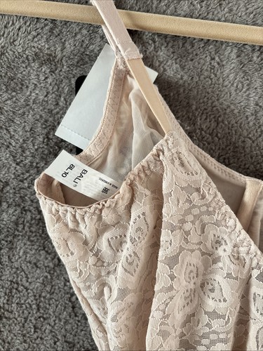 Bali Lace N Smooth Firm Control Body Briefer Body Suit 36B Pink ...