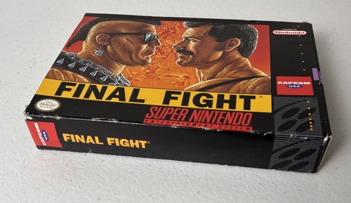Final Fight Nintendo SNES Authentic Box, No Instructions 🎮💥 | eBay