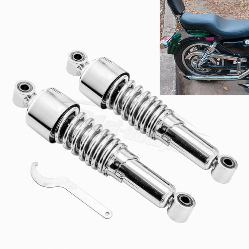 For Harley Dyna Super Glide Custom Low Rider S 91-17 11.75" Chrome Rear ...