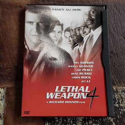 Lethal Weapon 4 (DVD, 2009) Mel Gibson Danny Glover Joe Pesci ...