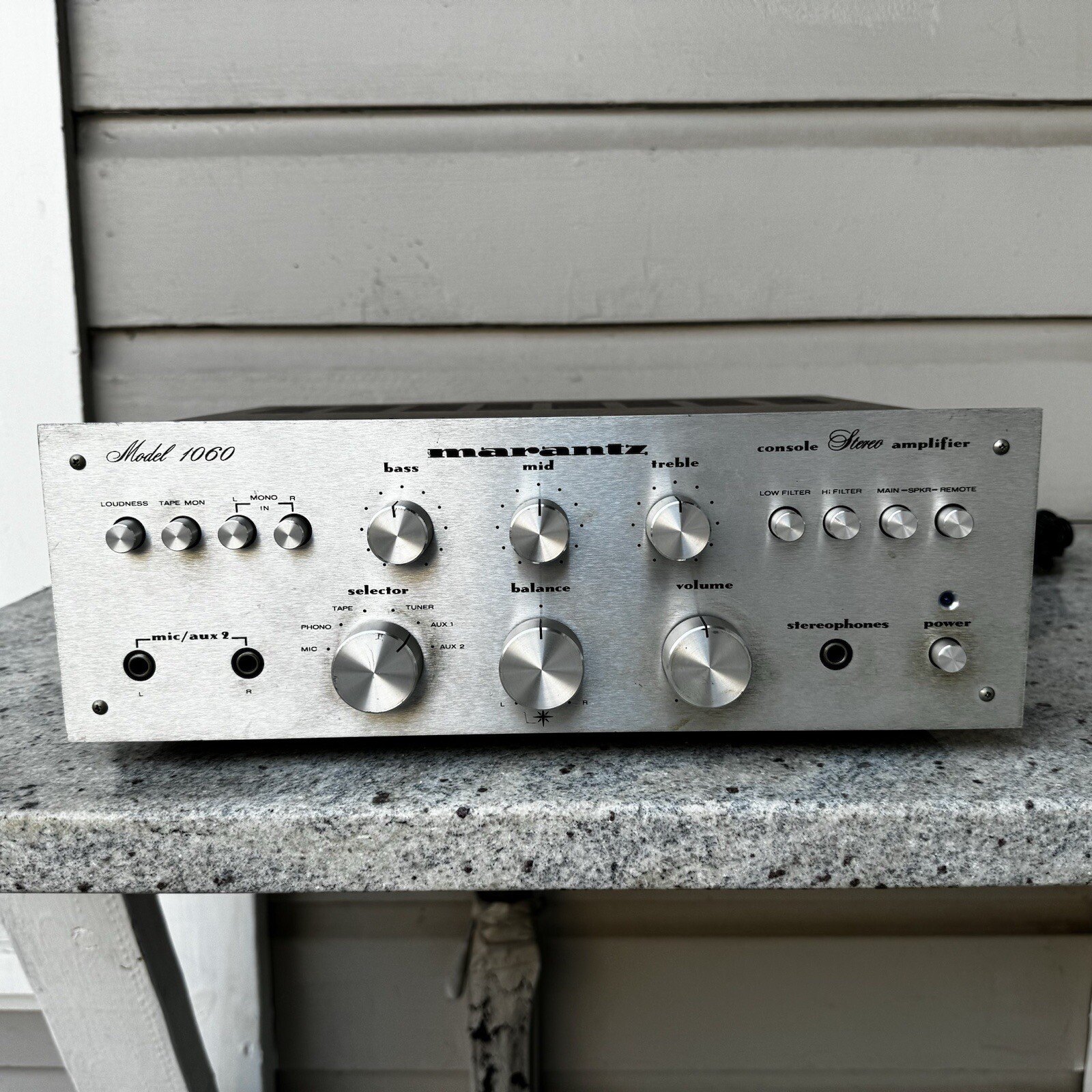 Vintage Marantz 1060 Integrated Stereo Amplifier - TESTED & WORKING | eBay