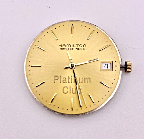 Hamilton Masterpiece Quartz 8136A MOVEMENT ONLY | eBay