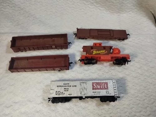 5 Vintage TYCO HO Scale SWIFT Refrigerator Line & Train Cars 5 | eBay