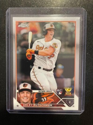 2023 Topps Chrome Adley Rutschman Rookie Card #1 (RC) - Baltimore ...