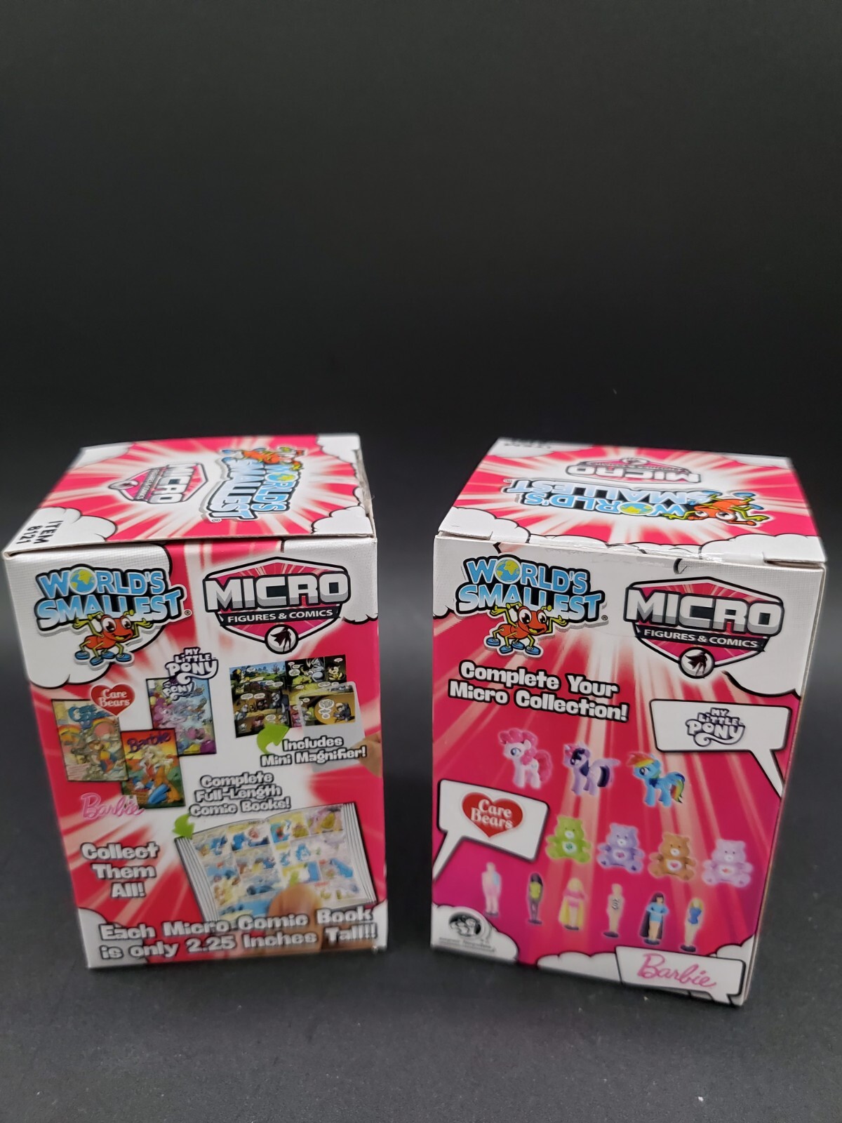 Lot Of 2 Girls New Sealed World's Smallest Micro Figures Barbie, Care ...