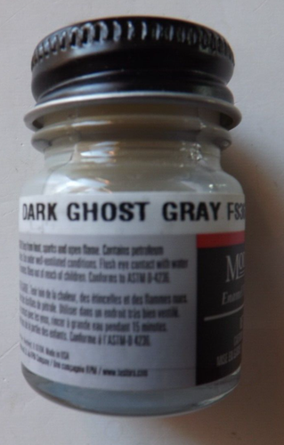 Testors Model Master Dark Ghost Gray FS 36320 #1741 1/2 oz. Enamel ...