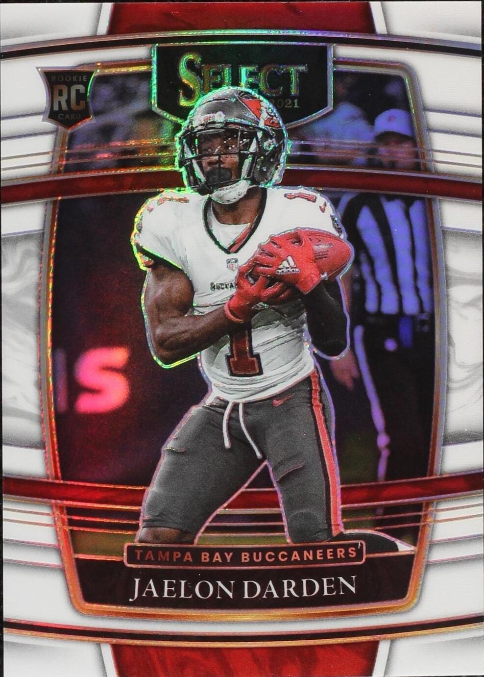 2021 Panini Select - Concourse Jaelon Darden #77 White Prizm /35 (RC ...