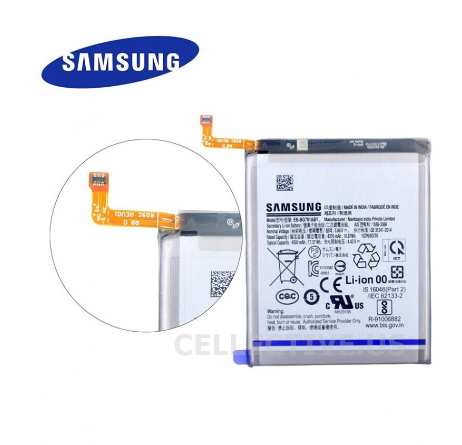 New OEM Samsung Galaxy A52 5G Battery EB-BG781ABY Genuine Replacement ...