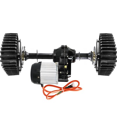 30'' Differential Rear Axle Kit+ 48V 1000W Motor+ Wheel Track ATV Go ...