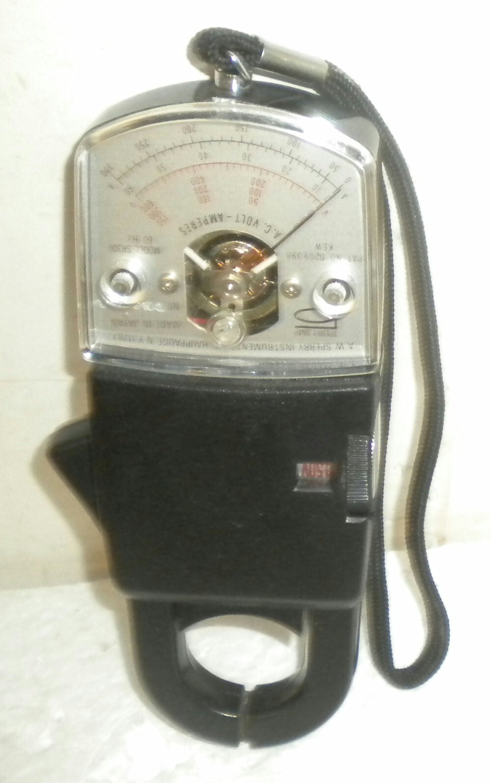 A.W. Sperry AWS Snap 5 SR300 Volt Amperes Line Clamp Tester Meter ...