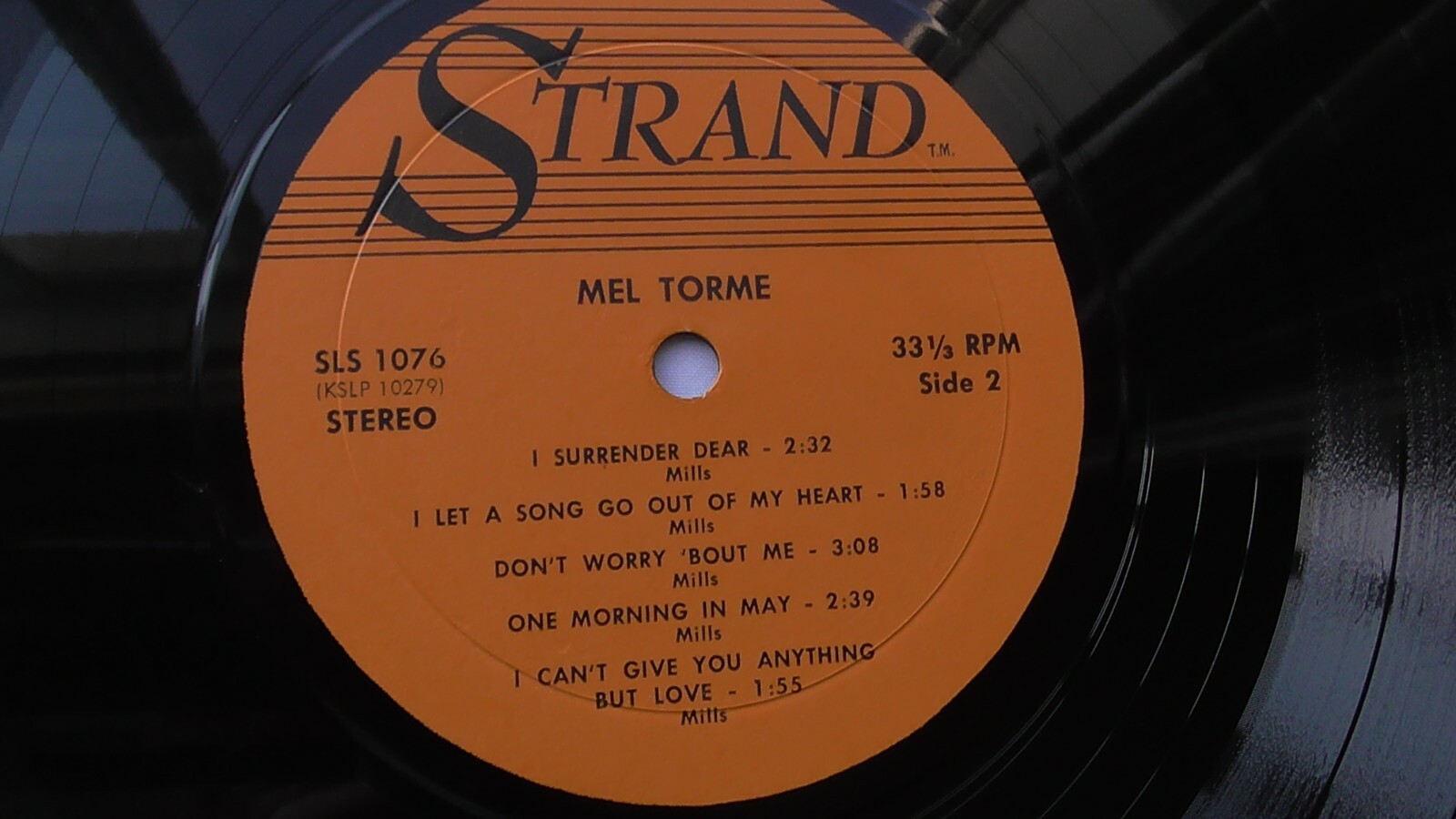 Mel Torme LP Vinyl Stereo Strand Records #SLS 1076 Mel Torme Sings | eBay