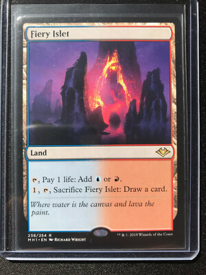 Fiery Islet Modern Horizons MH1 Rare MTG NM/M | eBay Australia