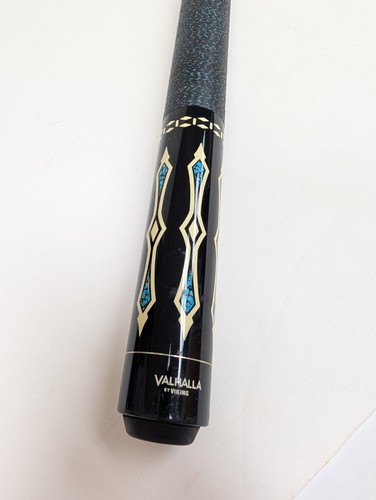 Valhalla VA311 Two Piece Pool Cue Black Blue And White 21 Oz | eBay