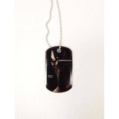 Terminator Genisys Promo Dog Tag Necklace July 1 2015 Movie Tie-In | eBay