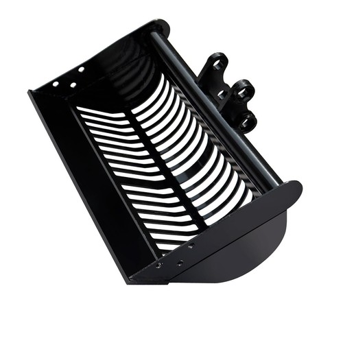 Mini Excavator Screening Sieve Bucket 600mm 23.6in Width Sieve Bucket ...