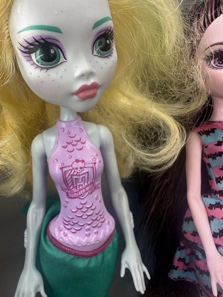 Mattel Monster High Lot Of 3 Dolls TLC Draculas & Laguna | eBay