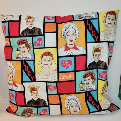 I Love Lucy Square Throw Decor Pillow 21 x 21 | eBay