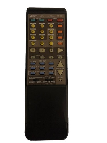 Genuine Denon RC-860 Home Audio Receiver Remote Control TESTED & WORKS ...