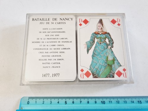 Cards For Game Bataille De Nancy 1977 Rummy Vintage Original Playing ...