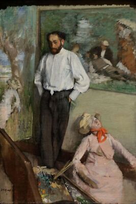 Portrait ofÂ Henri Michel-LÃ©vy > Degas, Edgar | eBay Australia