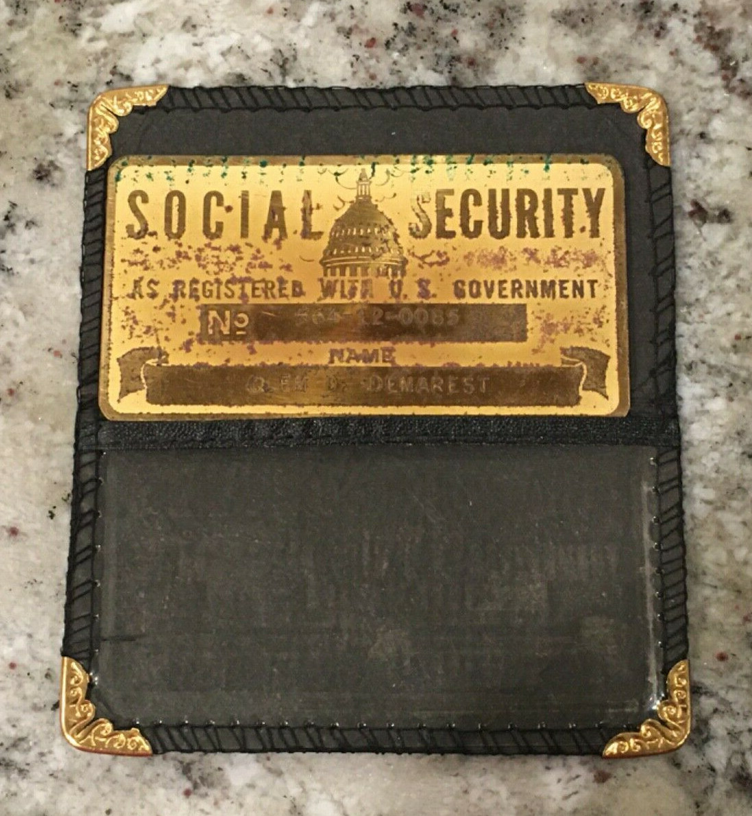 Old Social Security Cards Social Security Card Template 111